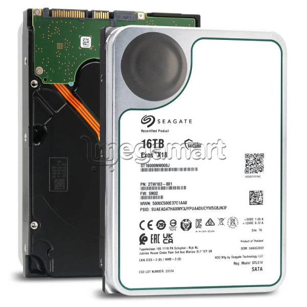 Sərt disk Seagate Exos X18 16TB (ST16000NM000J) - Daxili HDD və SSD ...