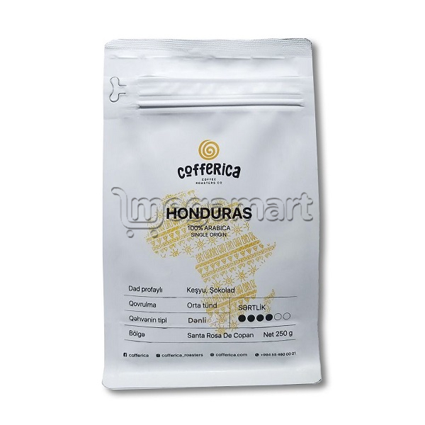Qəhvə Cofferica Single Origin Honduras Rio Colorado Ground 250gr ...