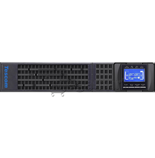 UPS 1 kVA TESCOM 1/1 Rackmount Ser UPS Shuko (TEOS1000RT) 2x12V/9Ah ...