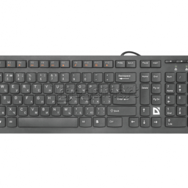 Klaviatura Defender UltraMate SM-530 Wired keyboard, RU, black ...