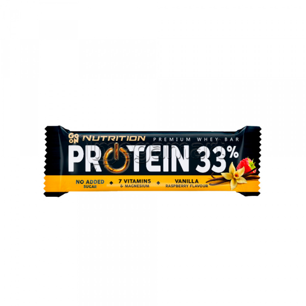 Go On protein 33% vanil ləzzəti ilə zülallı baton - Ekoloji məhsul ...